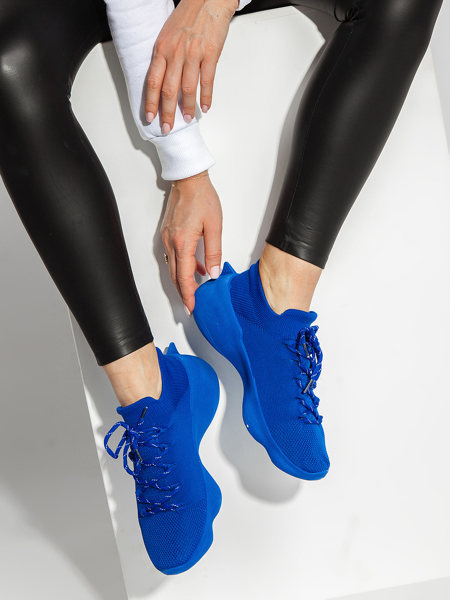 Calzado deportivo tipo sneakers para mujer azul Bolf G23 AZUL