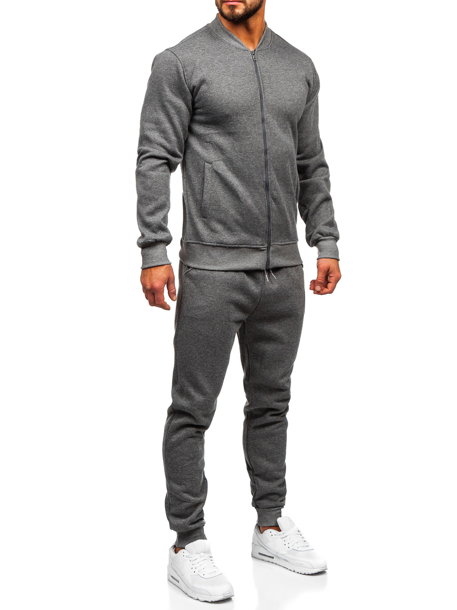 Chándal para hombre grafito Bolf 8C76 GRIS GRAFITO