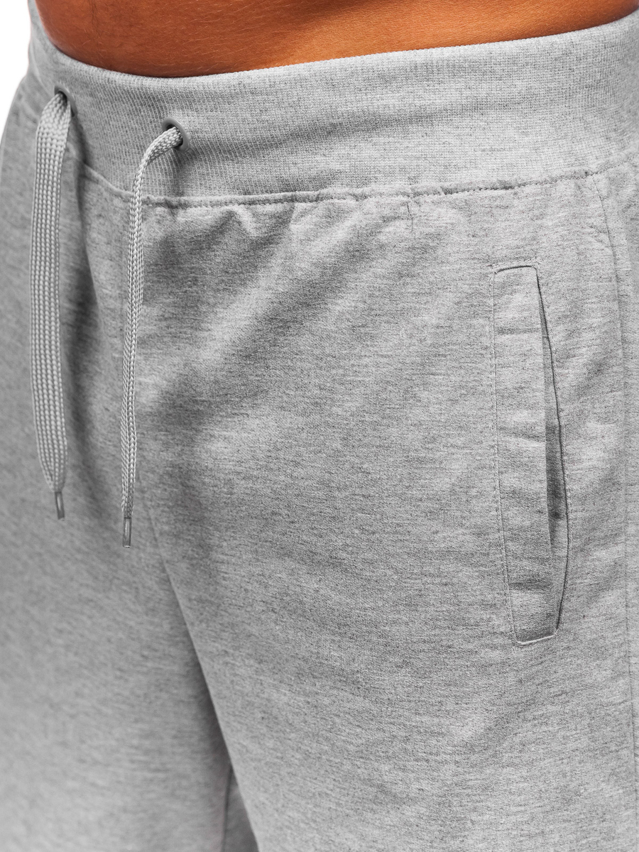 Pantalón corto de chándal para hombre gris Bolf 8K101 GRIS
